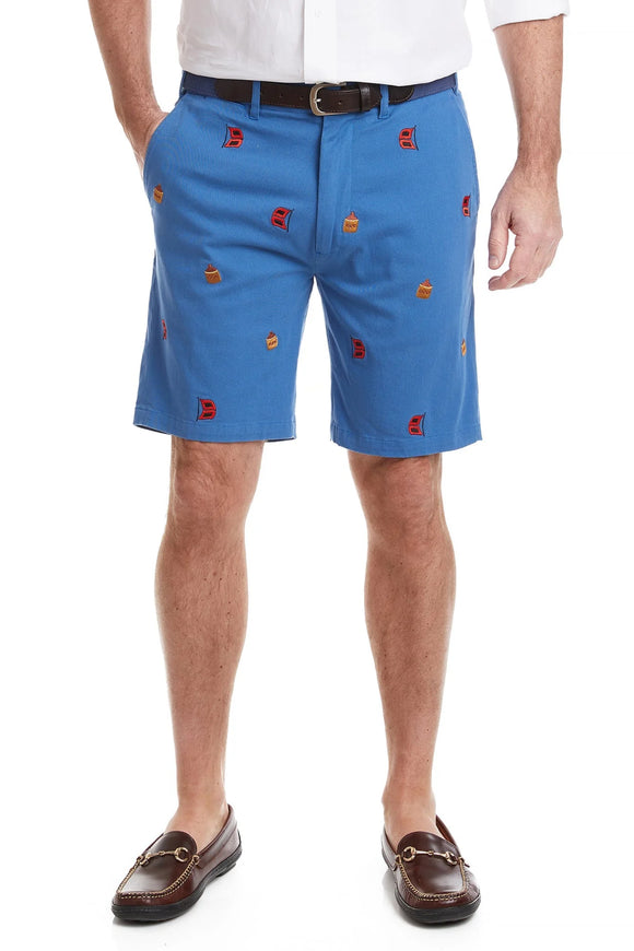 Buy Men's Preppy Embroidered Shorts Online at Best Prices | Designs by ...